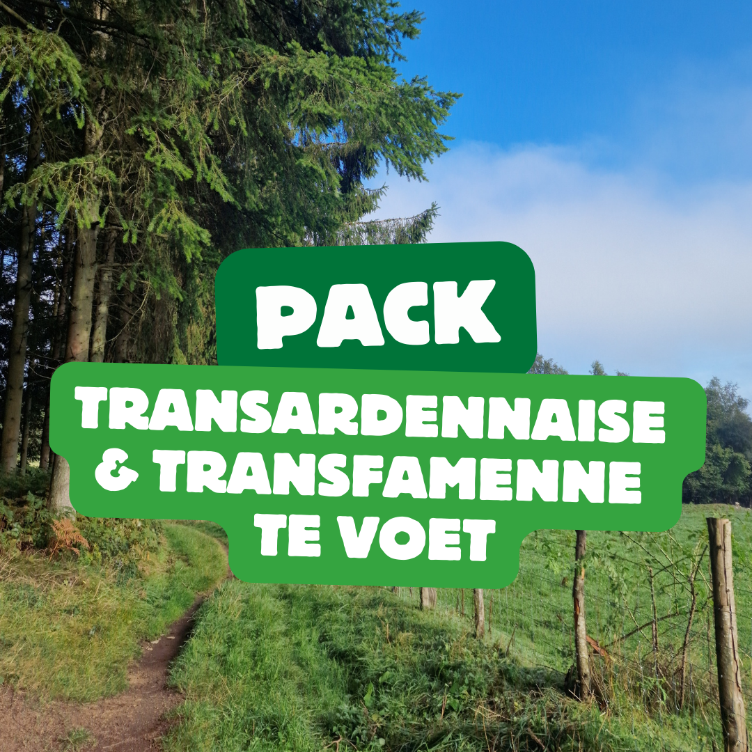 Pack Transardennaise & Transfamenne te voet